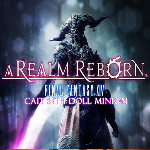 Koop Final Fantasy 14 A Realm Reborn EU Cait Sith Doll Minion CD Key ...