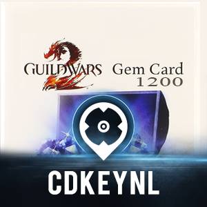 Koop Guild Wars 2 GEMS 1200 GameCard Code Compare Prices