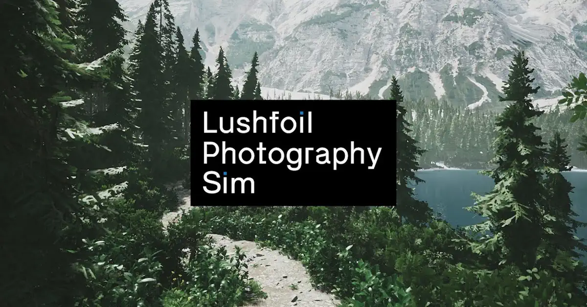 Lushfoil Photography Sim – Geef je passie voor fotografie leven in een rijke en gedetailleerde ...